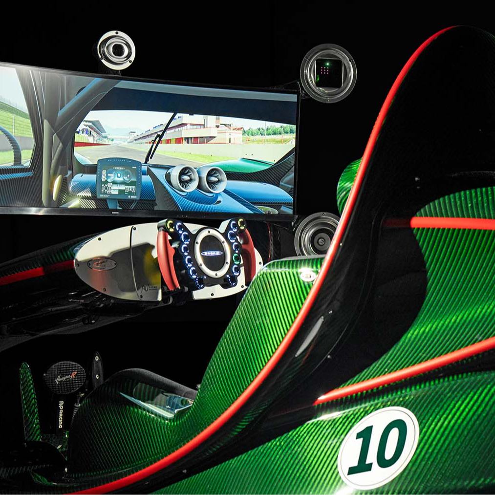 Pagani Unveils Huayra R Simulator