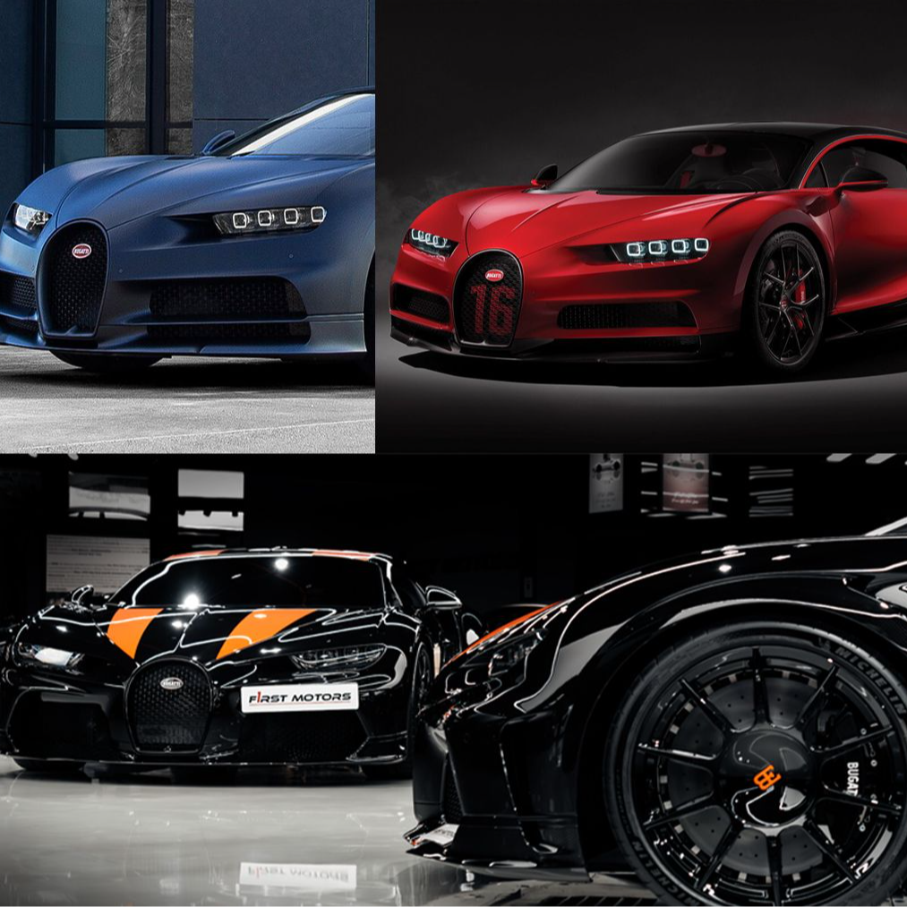 All models of Bugatti Chiron | F1rstMotors
