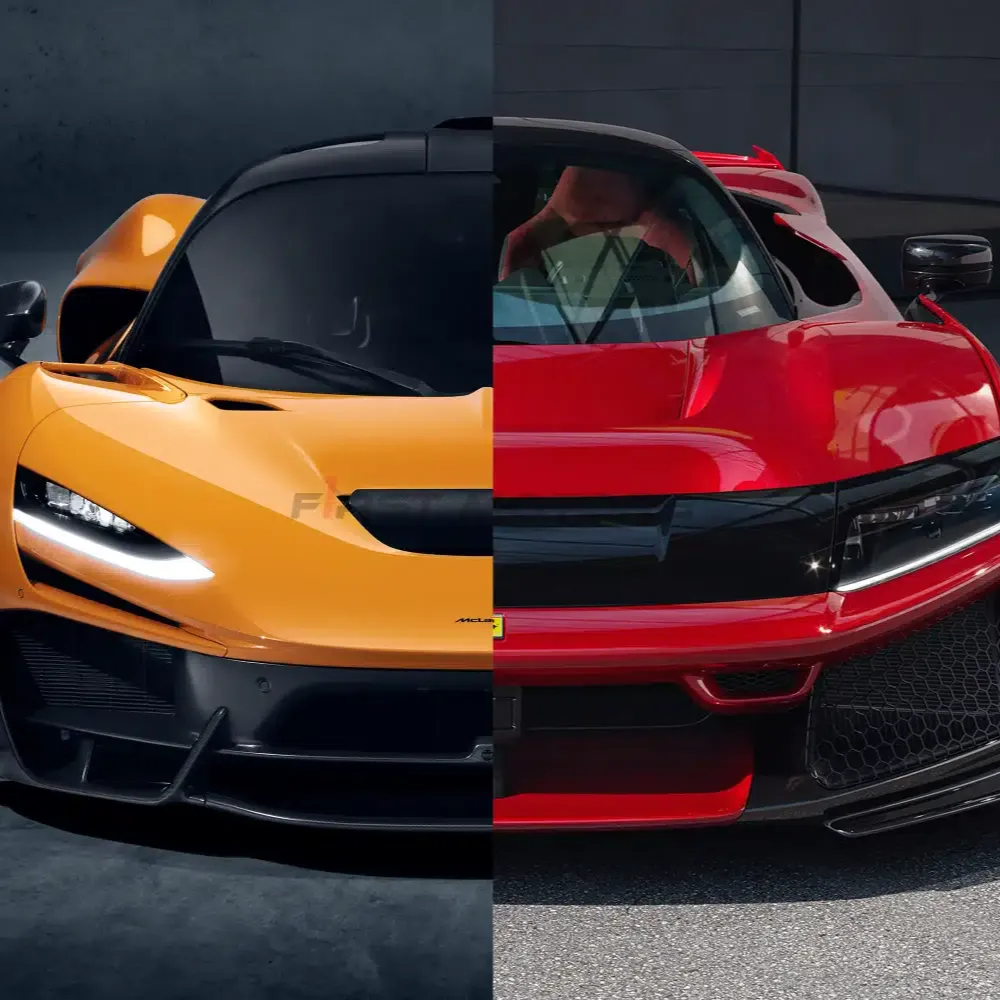Ferrari F80 vs McLaren W1: A Deep Dive into the 217mph Twin-Turbo ...