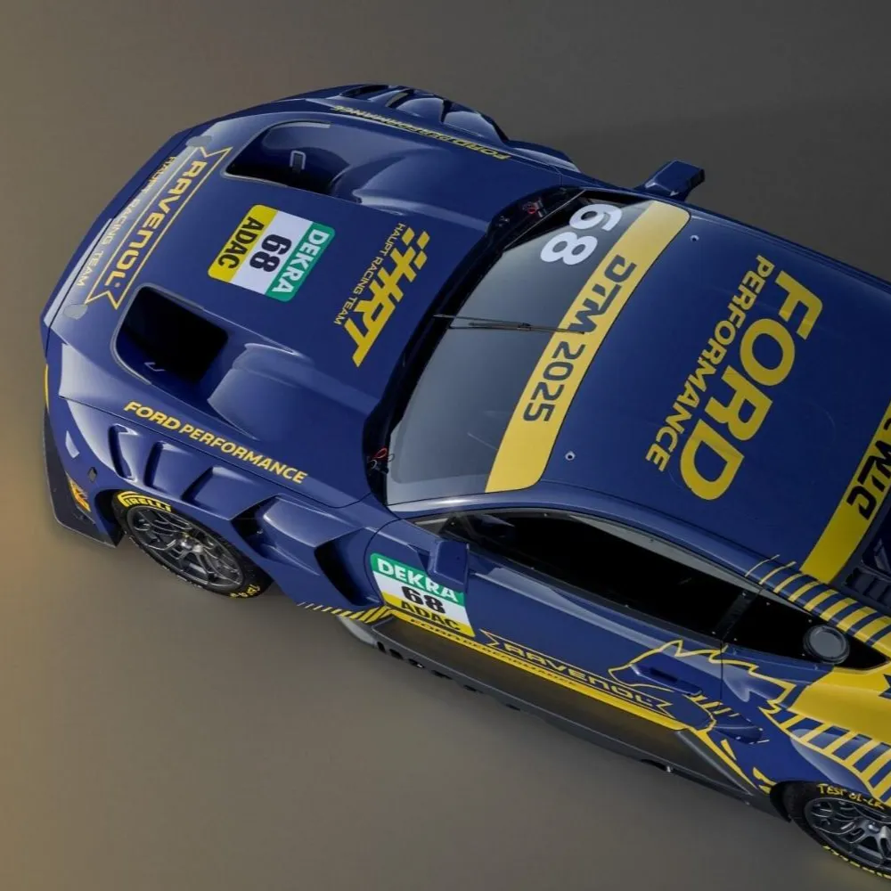 Ford and HRT Partner for Mustang GT3’s DTM Comeback in 2025
