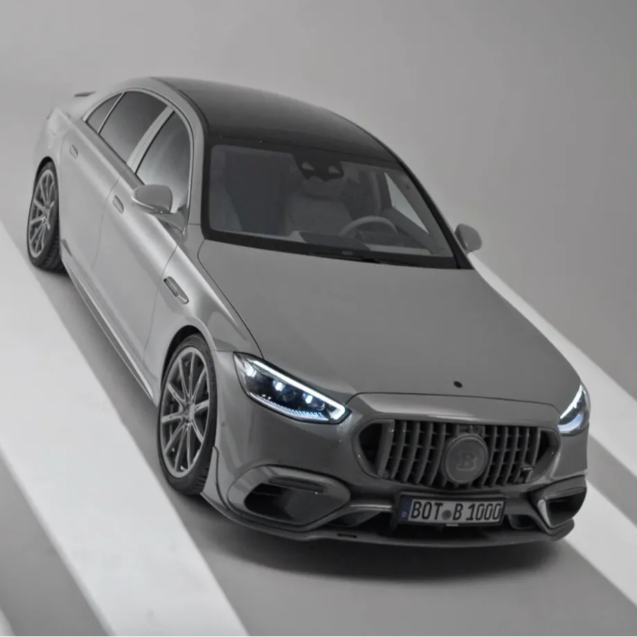 The Brabus 1000 All Grey: A 986-HP Luxury Car That Hits 62 mph in 3.1 ...