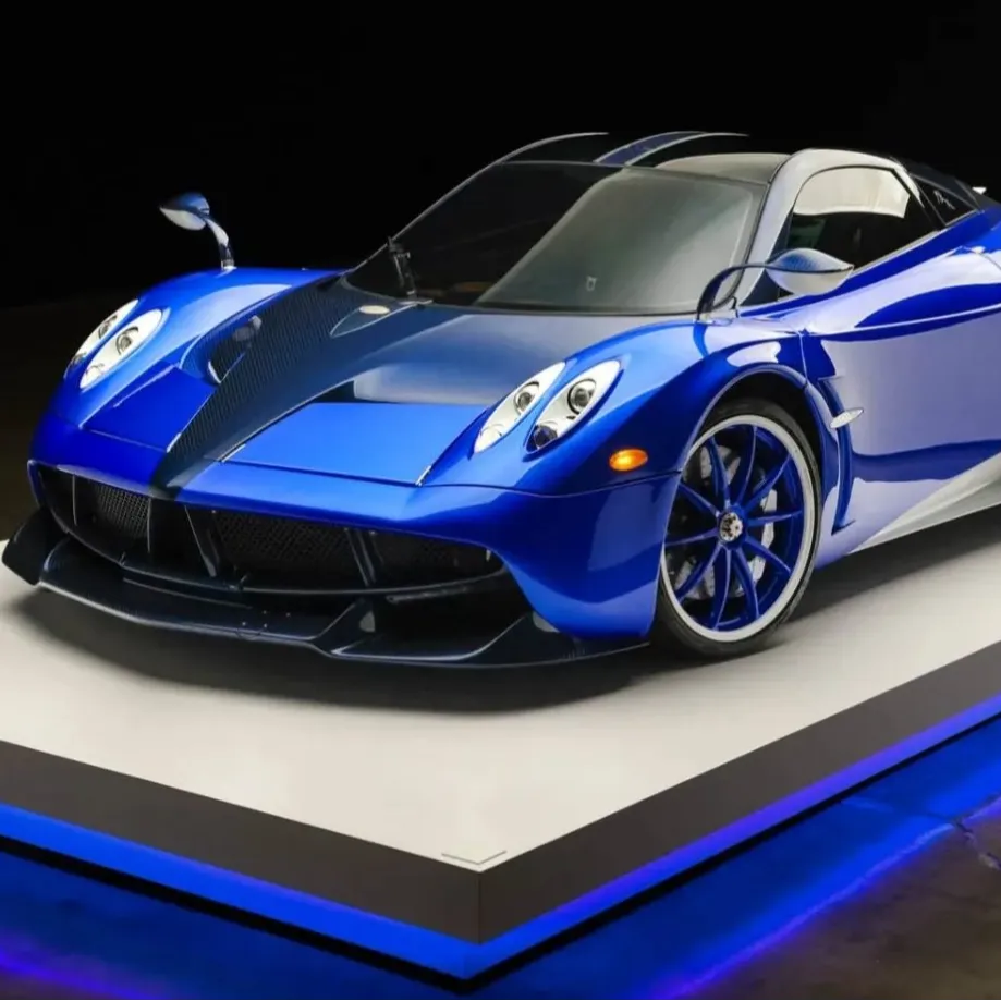 One-Off Pagani Huayra with 2,000 Miles and Pacific-Inspired Colors Hits ...