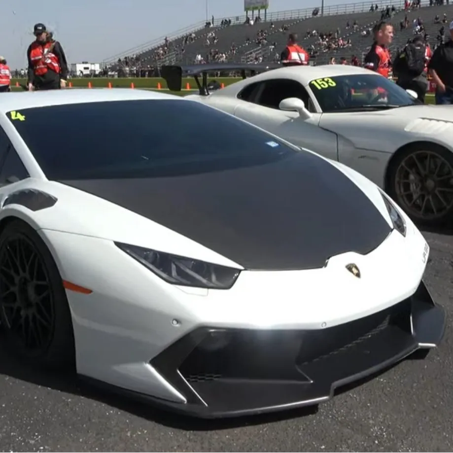 The 2,000-HP Lambo Huracan Steamrolls GT-R, R8, and Viper at TX2K25