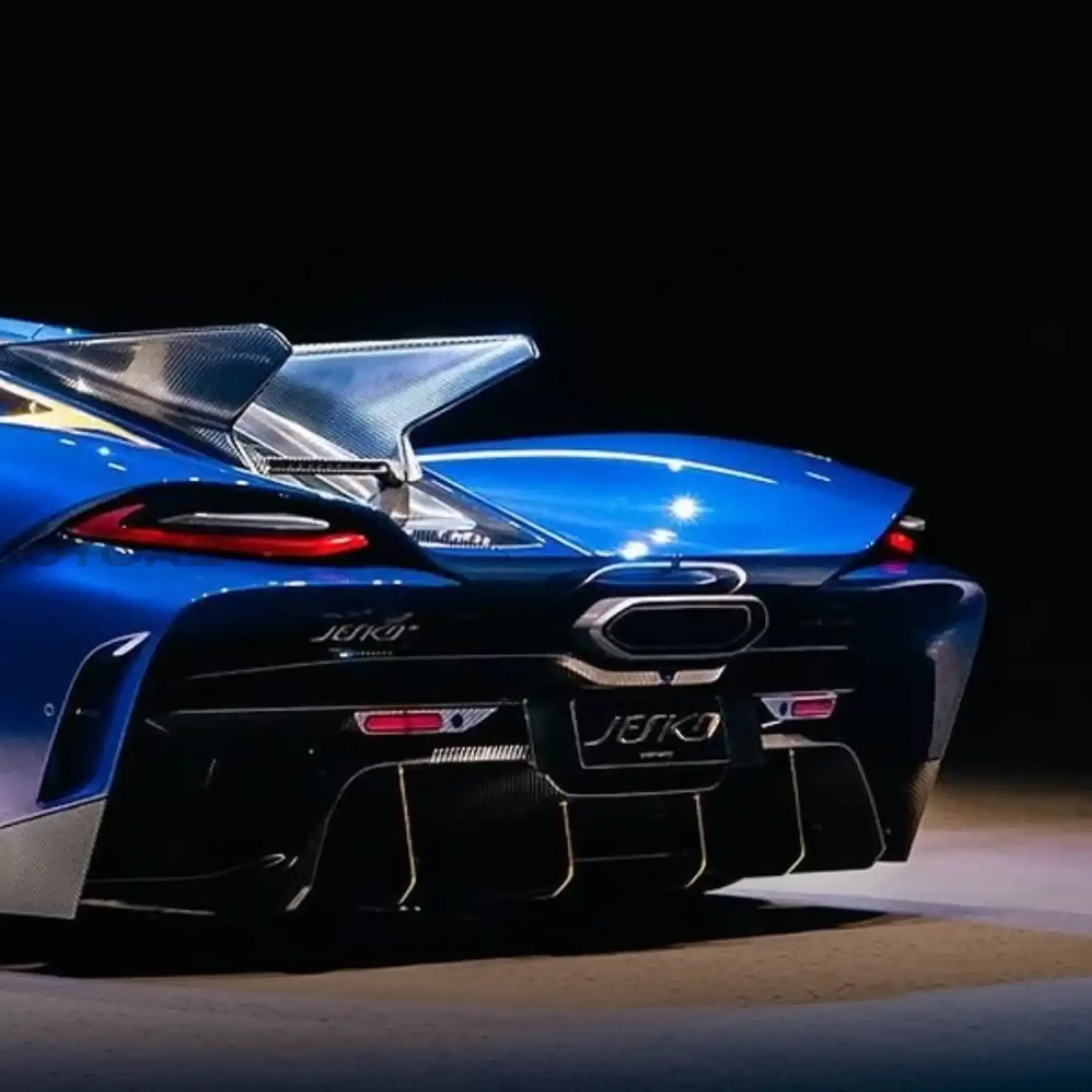 Jesko "Kronos" lands in rainy England