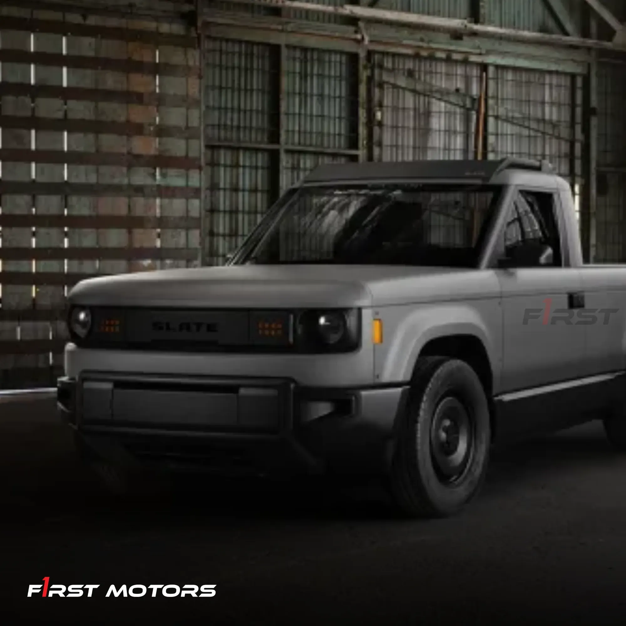 Jeff Bezos announces $20,000 EV pickup with no paint, screens, or radio