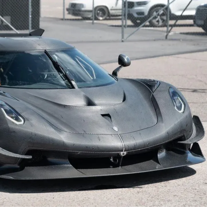 Someone spotted Koenigsegg testing their latest hypercar madness
