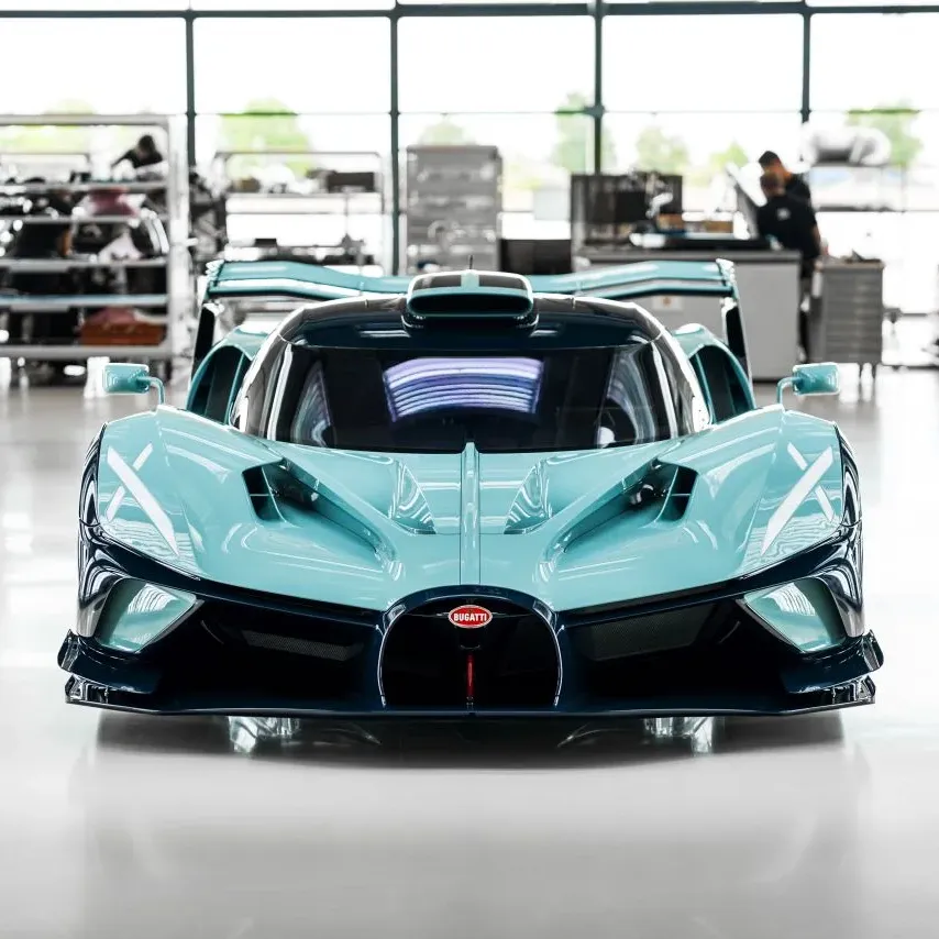 The last Bugatti Bolide has rolled off the factory floor