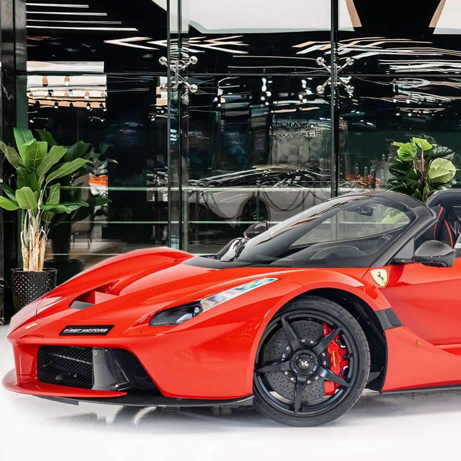 2017 Ferrari Laferrari Spider Ferrari LaFerrari Aperta Bianco Italia