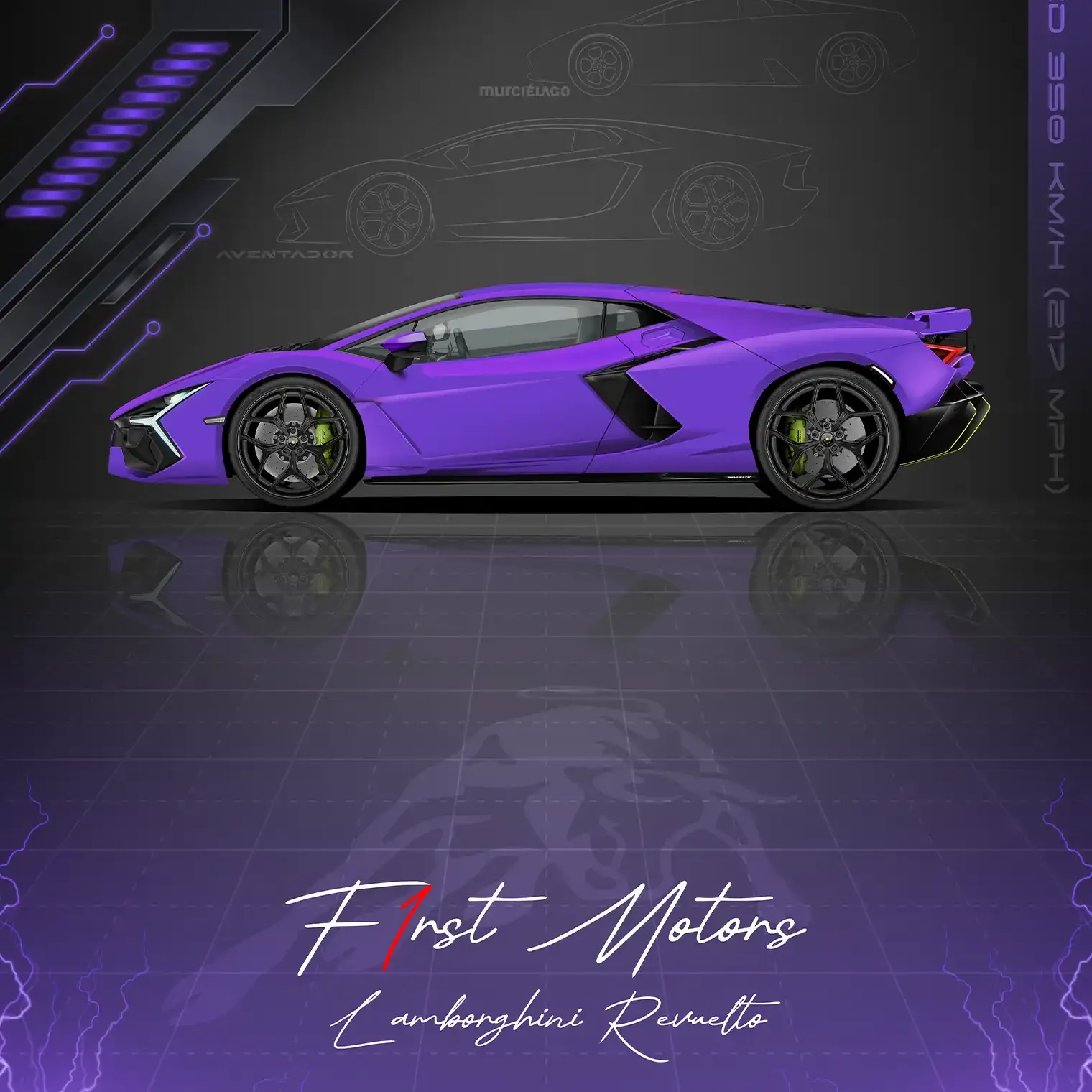 Lamborghini Revuelto Artwork